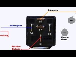 Cómo Conectar Un Rele De 12V. - Electropreguntas
