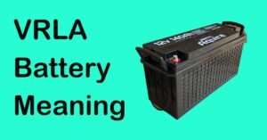 VRLA: Tipos Y Aplicaciones. - Electropreguntas